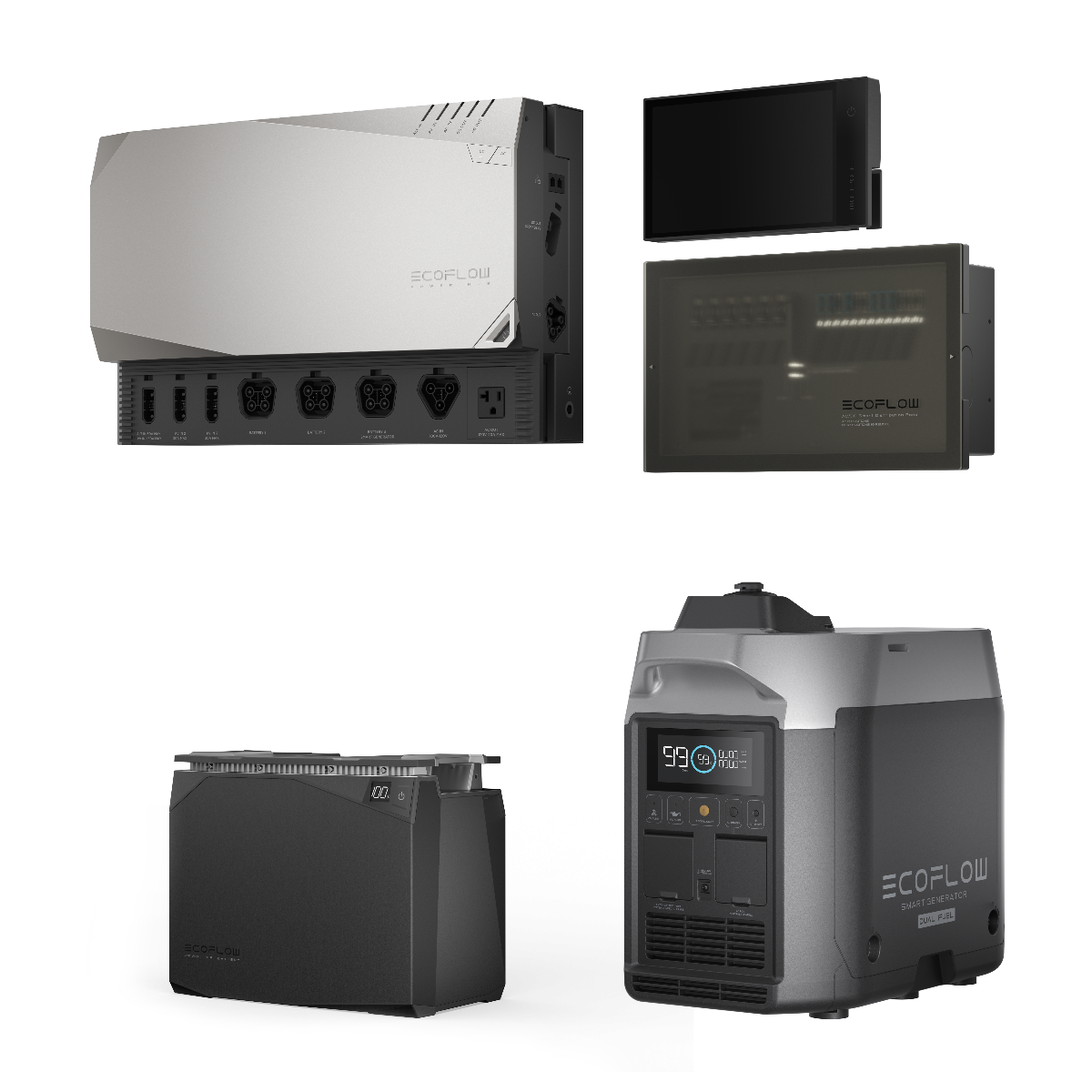 Kraftpakke 230V - 3600W, EcoFlow Power Kit - Kr 76418.00