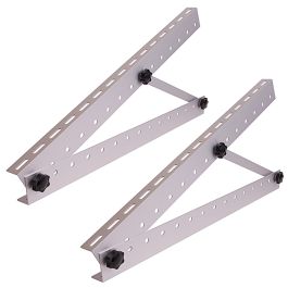 Regulerbart stativ for 81-82cm brede solcellepanel - Kr 595