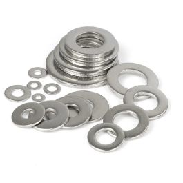 Rustfri skive M4, 25stk - Kr 39.9