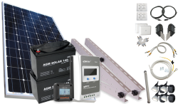 12V Solcellepakker - Sparelys.no
