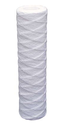 Spunnet vannfilter, 2,5" x 10" normalstørrelse - Kr 99